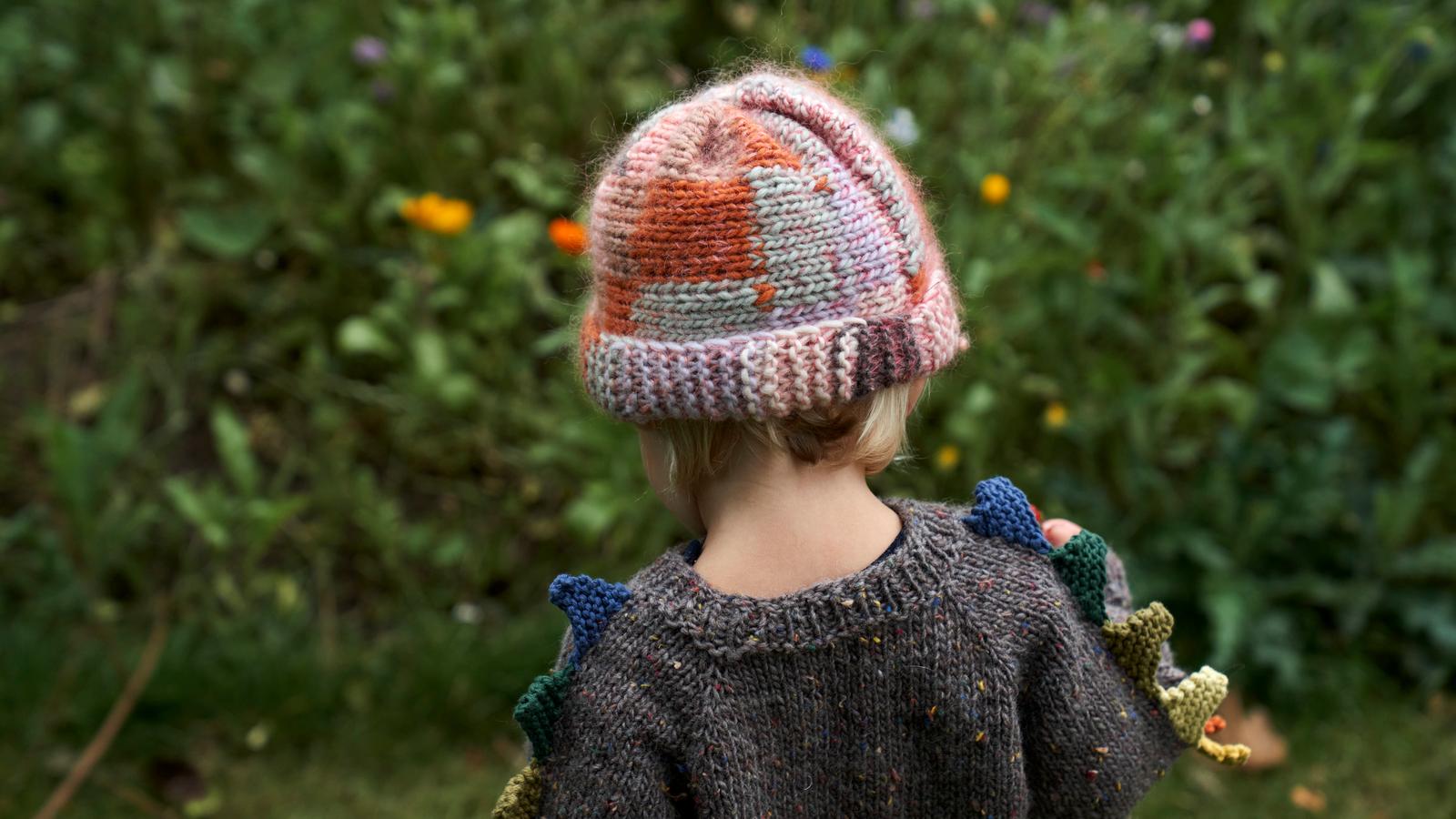 Knitted patchwork beanie | DIY-projects | Søstrene Grene