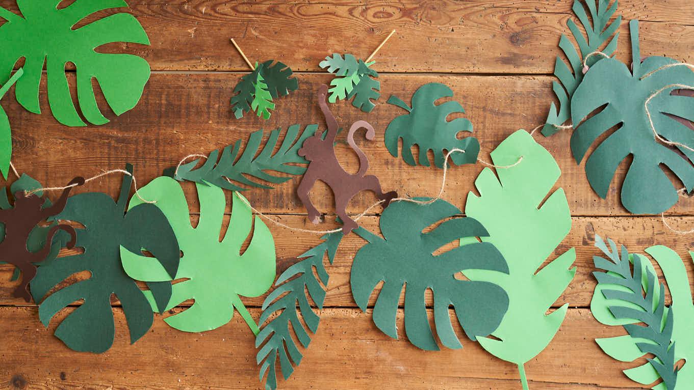 Templates for fun and quirky jungle decorations | DIY-projects ...