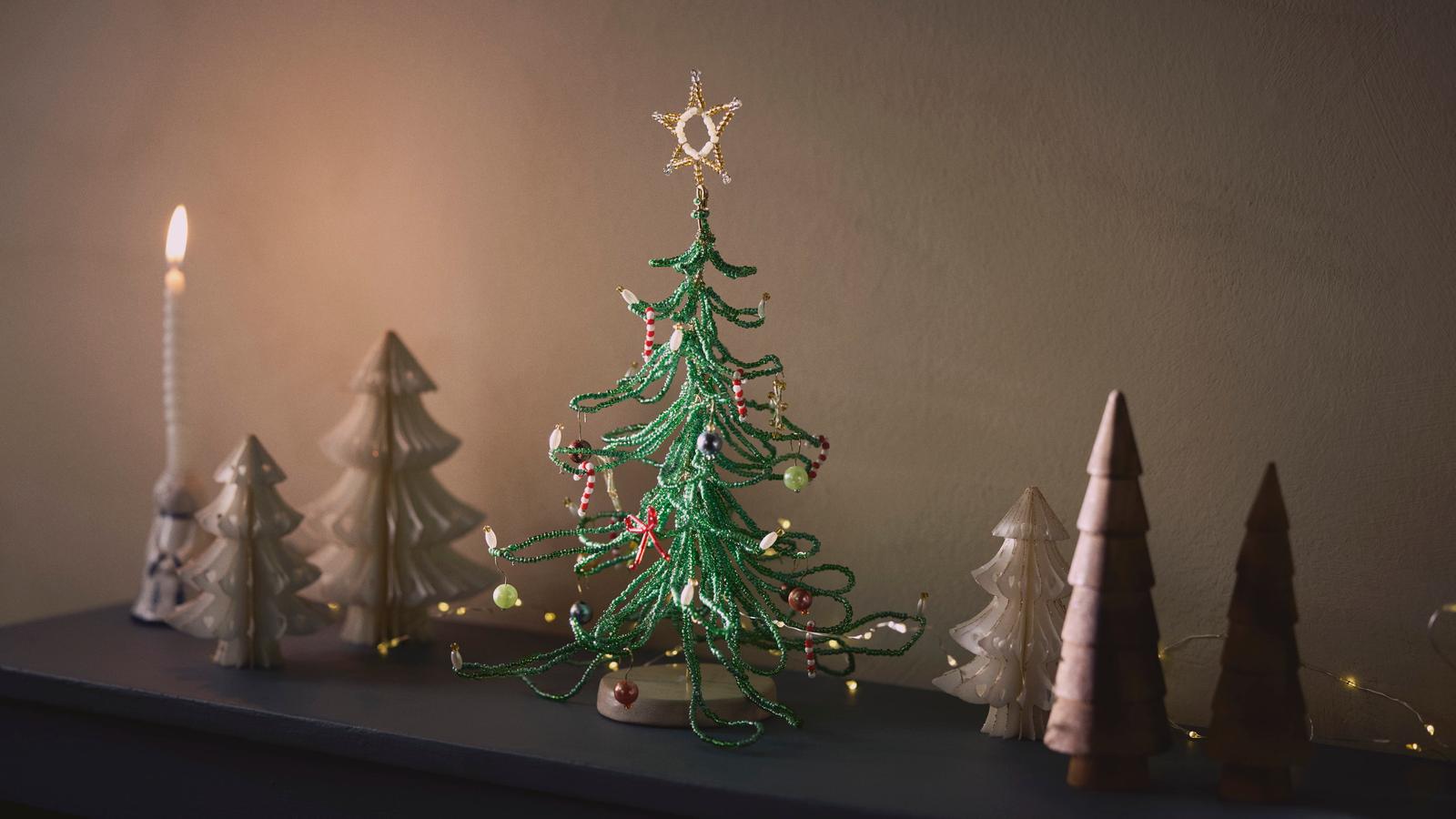 Lav Deres eget juletræ af perler | DIY-projekt | Søstrene Grene