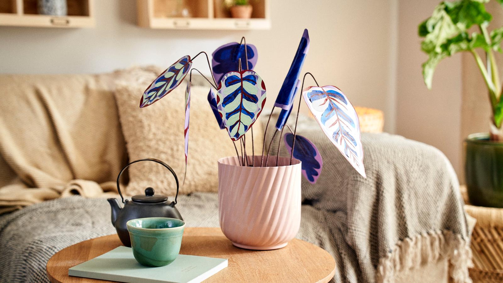 Create your own plant from cardboard | DIY-projects | Søstrene Grene