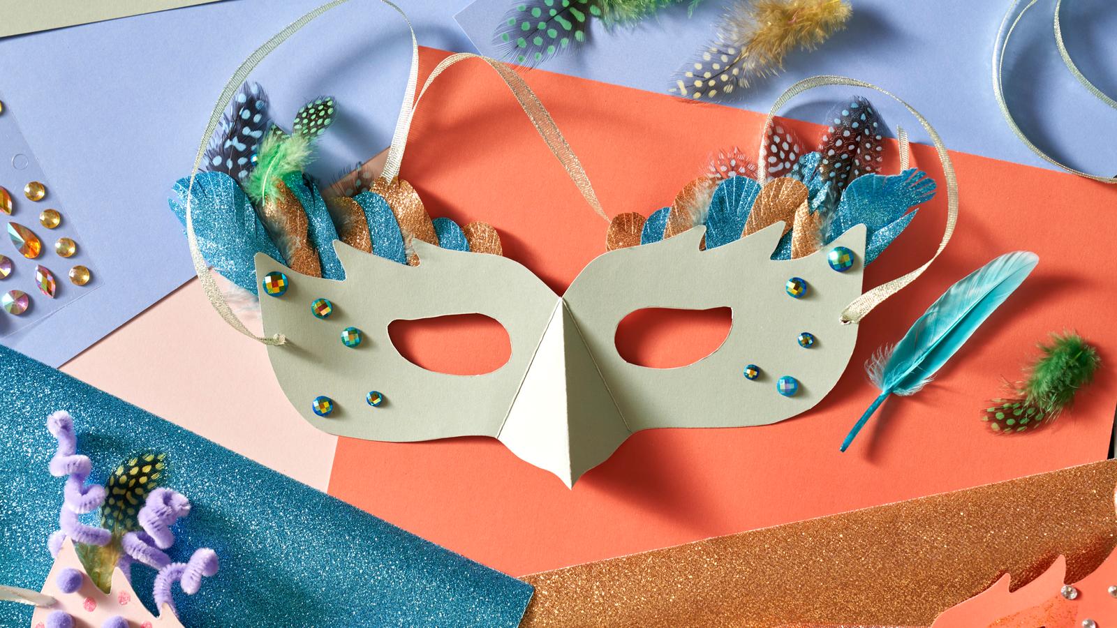 Maak feestelijke maskers | DIY-project | Søstrene Grene