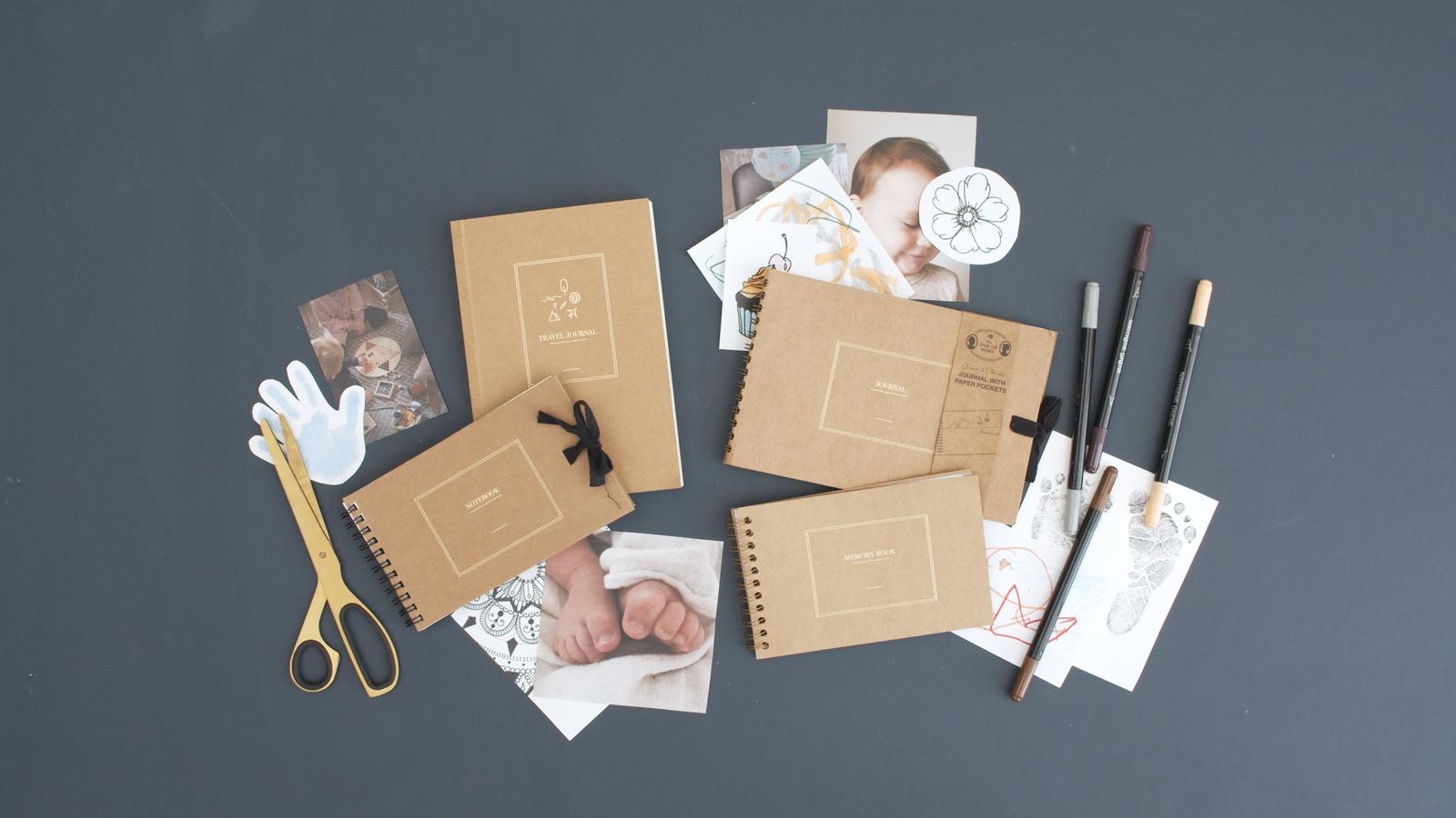 Create beautiful books of personal memories | DIY-projects | Søstrene Grene