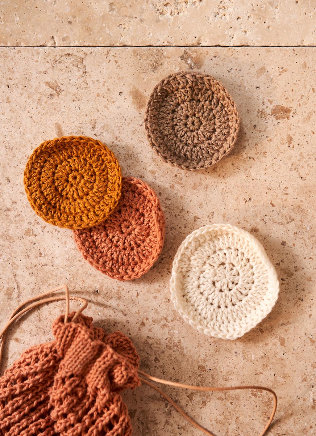 makeup remover pads crochet pattern
