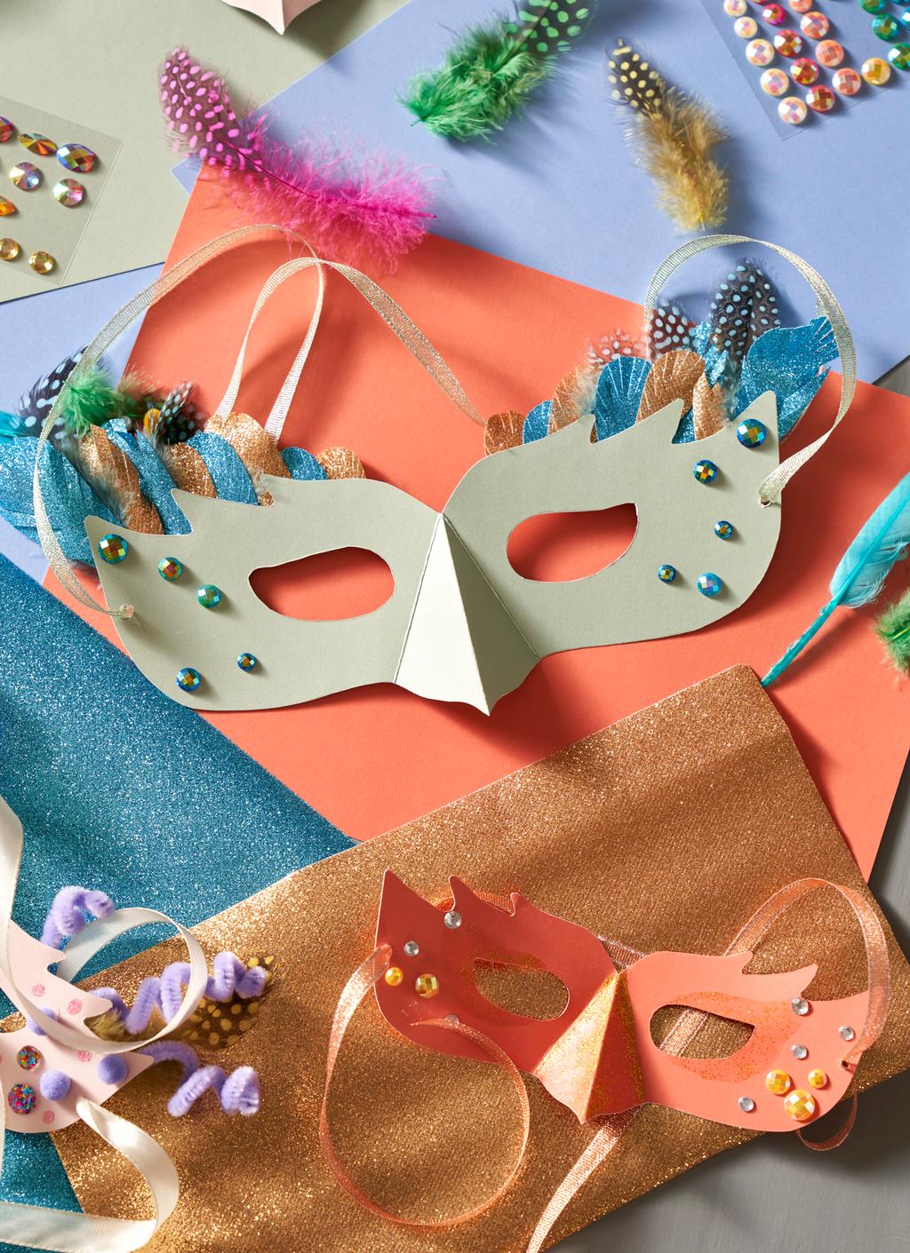 simple masquerade mask