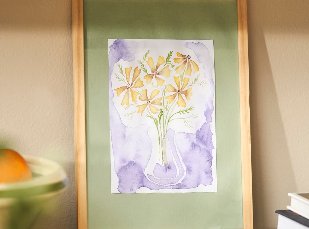 Mal på glass med mal | DIY-prosjekter | Søstrene Grene