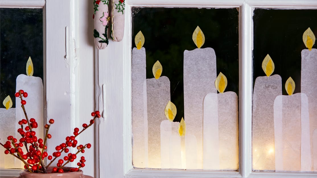 Decoration for your window | DIY-projects | Søstrene Grene