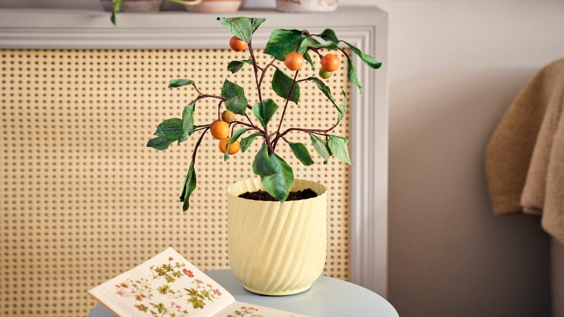 Crepe paper mandarin tree | DIY-projects | Søstrene Grene